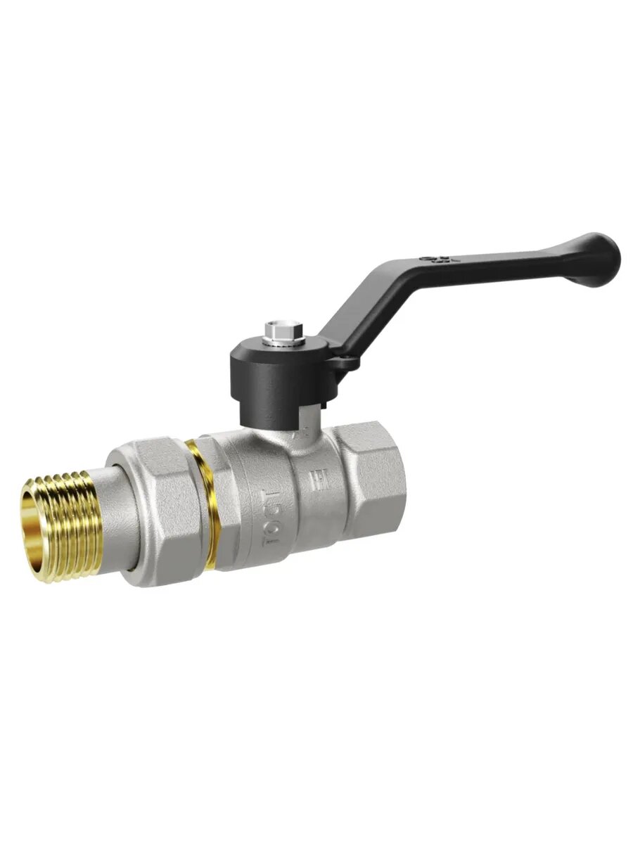 Кран шаровой с американкой (рычаг) 3/4"