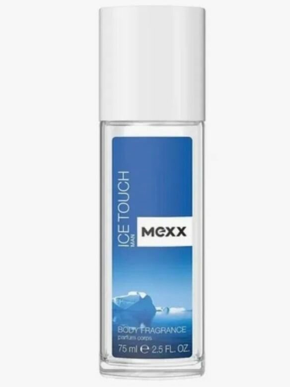 Mexx Ice Touch Man 75 мл, Cпрей парфюмерный для тела мужской без коробки