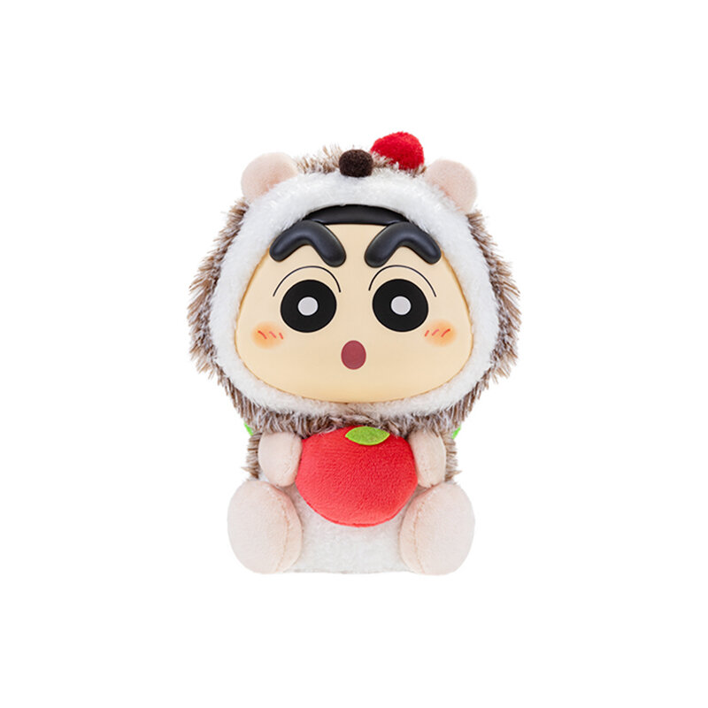Плюшевая игрушка унисекс Spiritual Creations x Crayon Shinchan Xiaoxin's Forest Adventure Q Cute Animals Plush, Confirmed-Hedgehog Xiaoxin (Open), 1/6