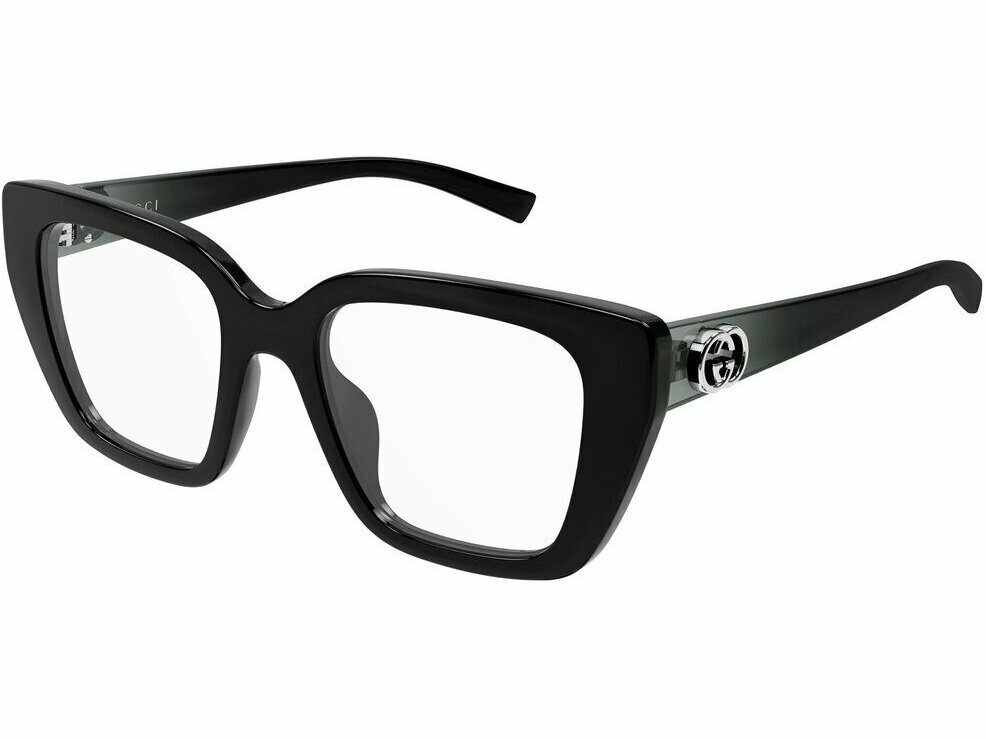 Оправа Gucci GG2054O 002, тип оправы ободковая, материал оправы металл, пол женские, форма оправы кошачий глаз