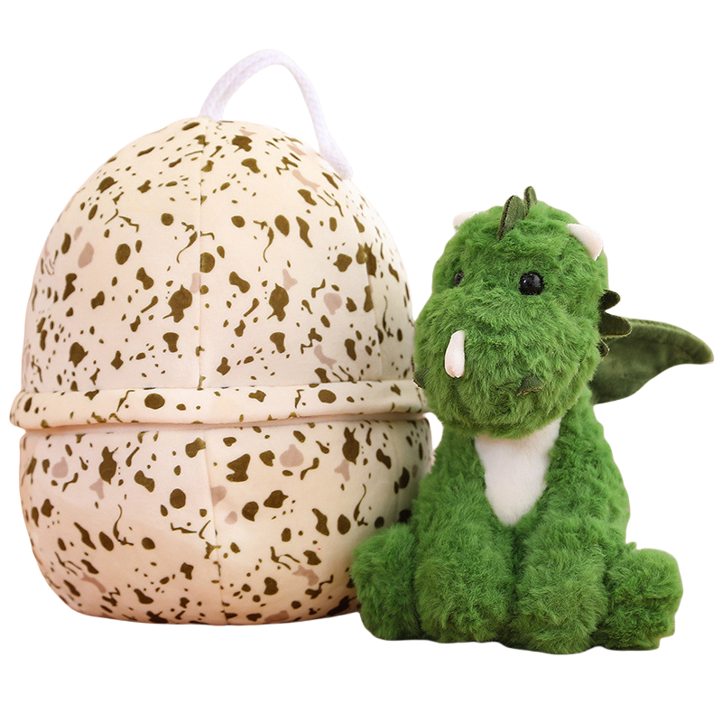 Плюшевый динозавр в яйце CHUNTUSHU, Dinosaur+Egg 20CM+25CM