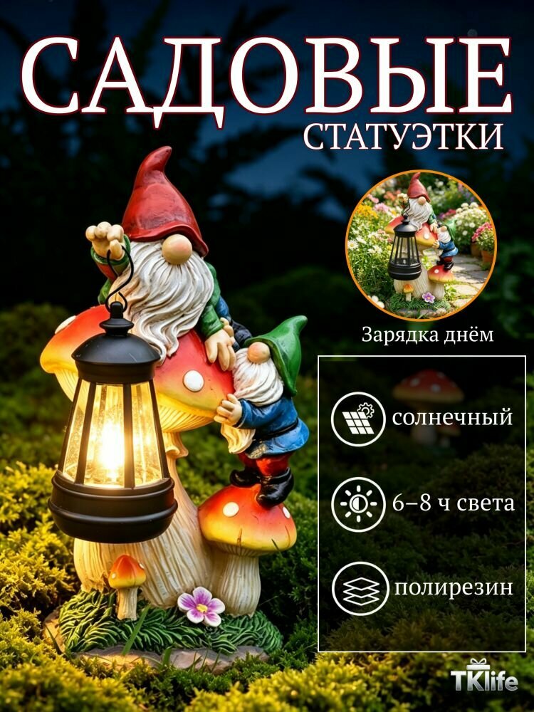 Фигурка садовая