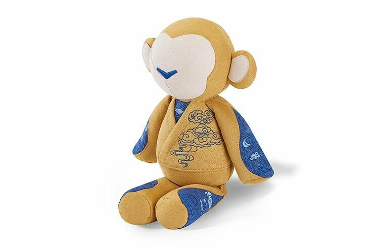 Плюшевая кукла унисекс My Only Friend Heart Warming Monkey Dolls, 40 см
