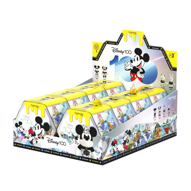 Шкатулка с сюрпризом унисекс POTDEMIEL x Disney Mickey Mouse Family Vintage Huichao Collection, Full Box of Eight