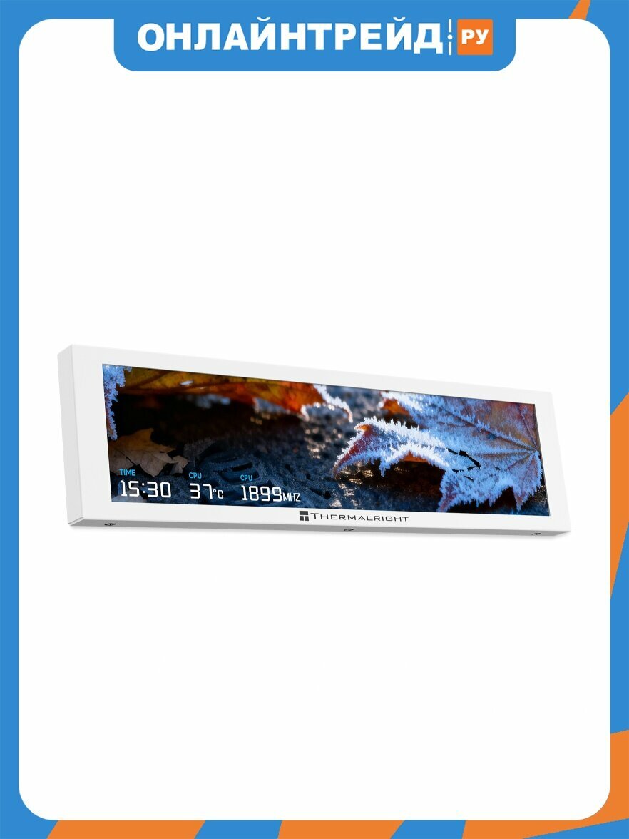 Дисплей для ПК Thermalright Trofeo Vision 9.16 LCD, белый (TRLCD9TVW)