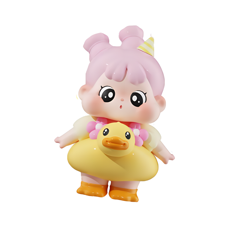 Фигурка унисекс TNT SPACE B.DUCK Treasure Hunt Party Collection, Single Blind Box (Random Style)