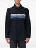 Рубашка EMPORIO ARMANI Logo-print shirt, размер 16, Синий принт
