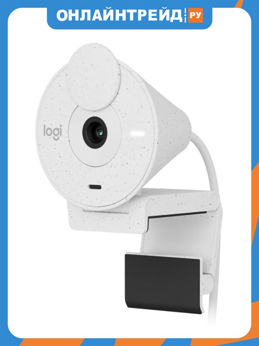 Веб-камера Logitech Brio 300 Off white (960-001444)