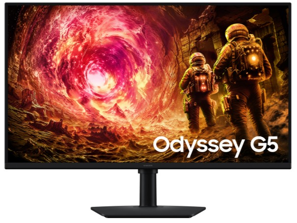 Монитор Samsung 32" Odyssey G5 G50F S32FG502EI IPS 16:9 2560x1440x180Hz 1ms 300cd 1000:1 178/178 1,07 млрд DP; HDMI HAS Pivot Tiltl БП внешн VESA Blac