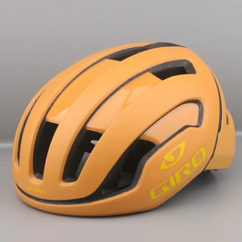 Giro Aero желтый шоссейный шлем, размер M