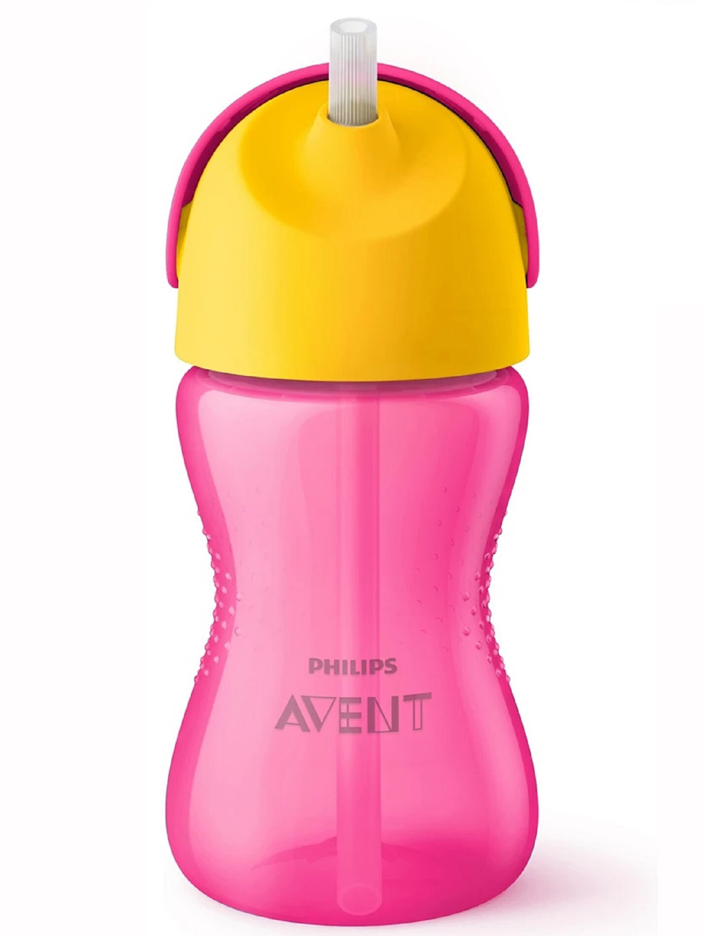 Поильник детский с гибкой трубочкой Philips Avent SCF798/02, 300 мл, 12 мес+, для девочки, розовый
