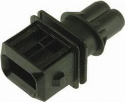 TE Connectivity 106462-1 Разъем: automotive, Timer Connector System, вилка, "папа", PIN: 2, 1шт