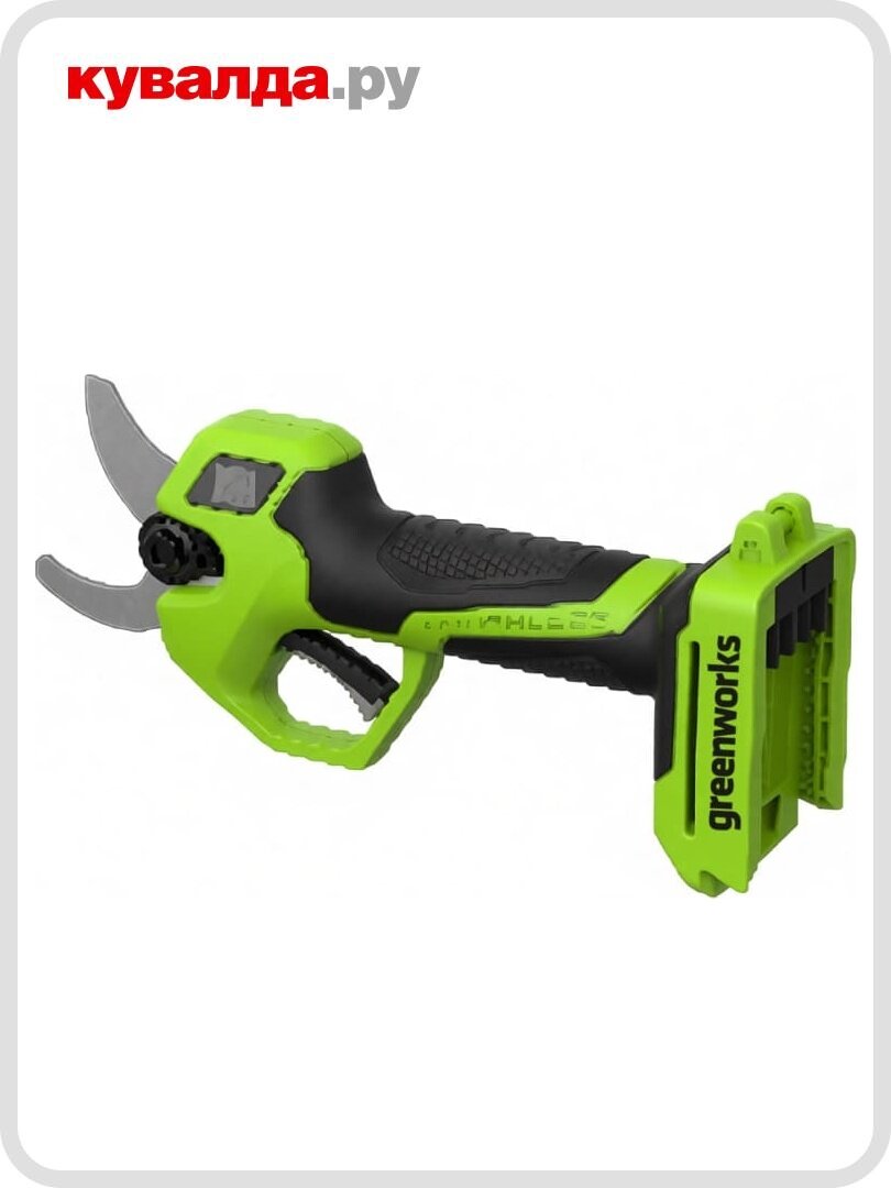 Секатор аккумуляторный GREENWORKS PR24320 без АКБ и ЗУ