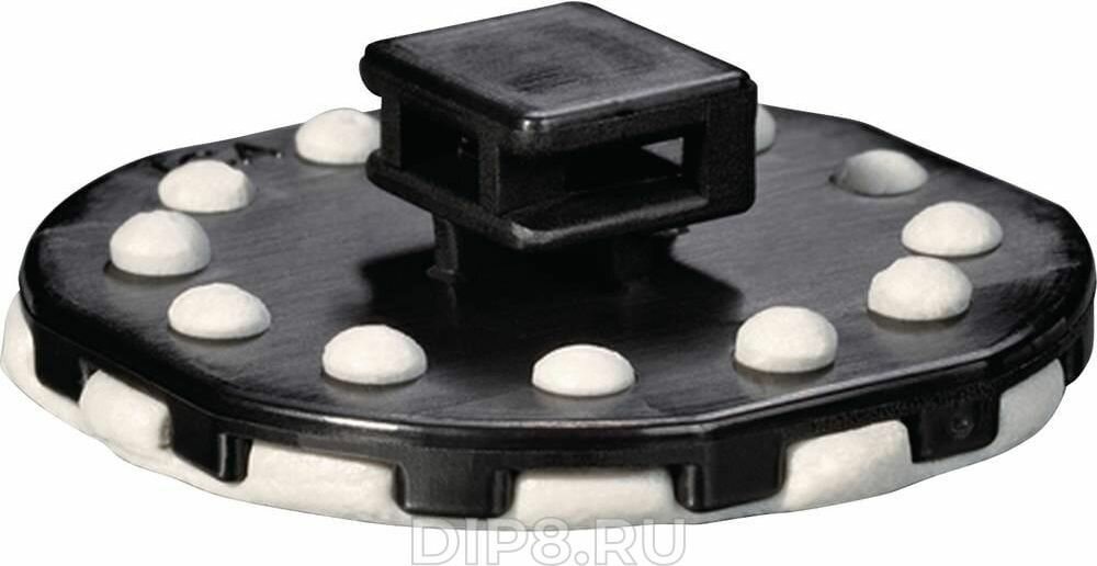 HELLERMANNTYTON 151-02255 Монтажный элемент, полиамид, UL94V-2, черный, Шир. стяжки: 4,8мм, 1шт