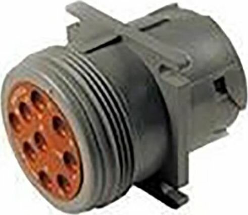 TE Connectivity HD10-9-96P Промышленный разъем; 9 контактов; "мама"; 20-14 AWG; 13A; IP68, 1шт