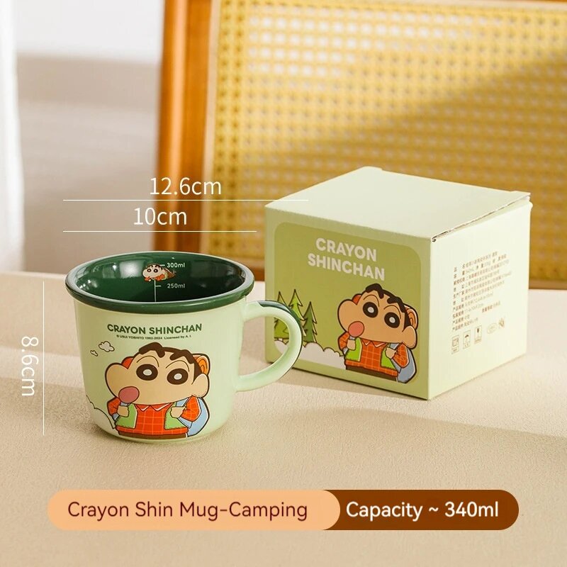 Кружка Crayon Shin Chan 340 мл camping