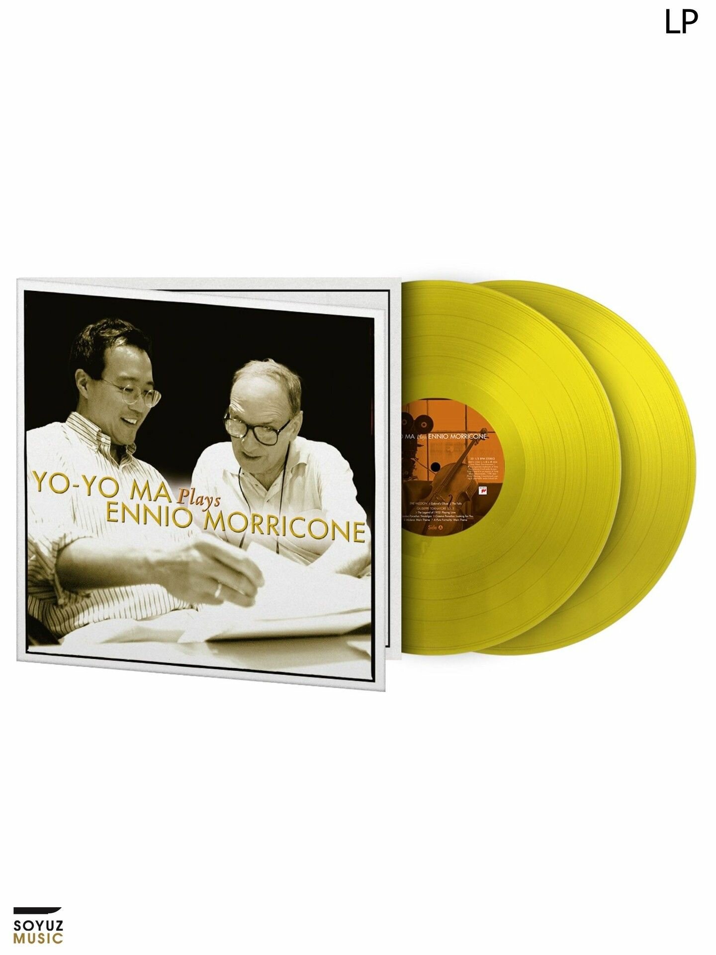 Yo-Yo Ma, Ennio Morricone. Yo-Yo Ma Plays Ennio Morricone (2LP Ltd Gatefold/Translucent yellow Vinyl/Reissue/Gatefold/Виниловая пластинка)