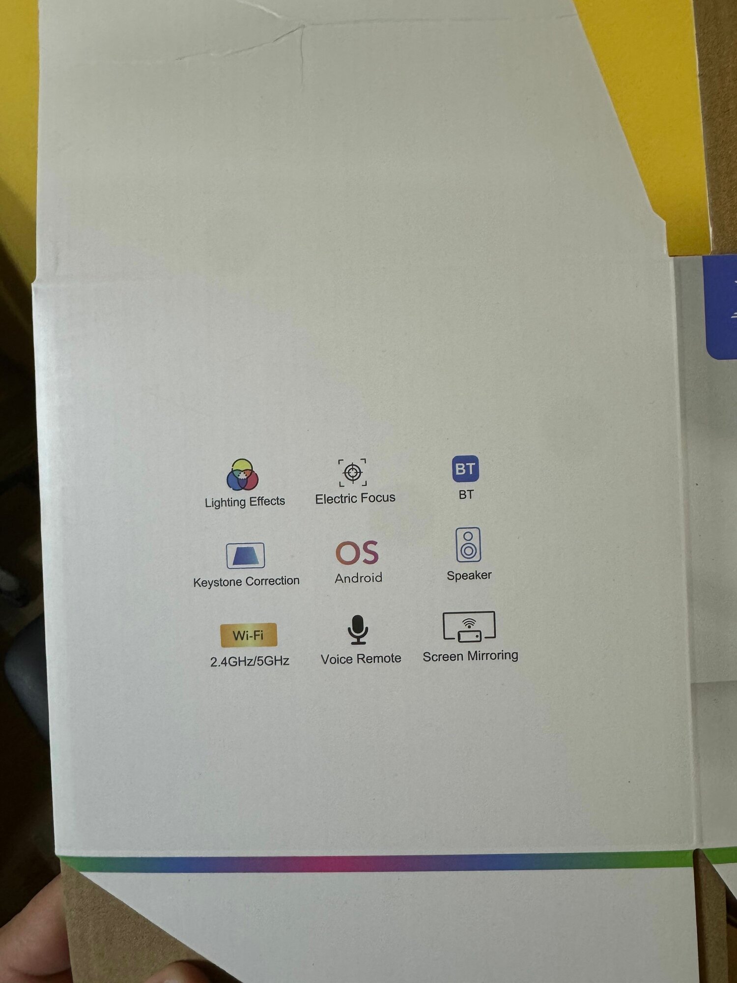 Проектор, прозрачный