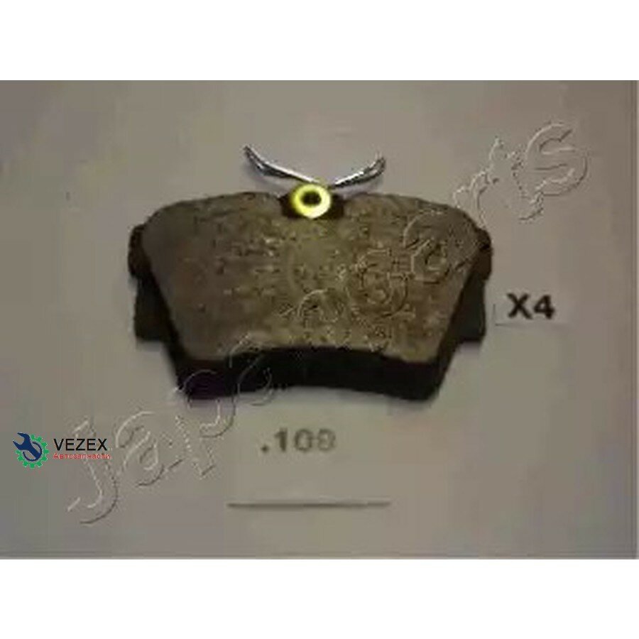JAPANPARTS PP-109AF Колодки тормозные дисковые