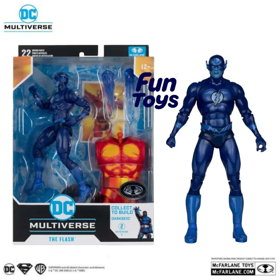 Фигурки McFarlane Toys - DC Multiverse, Justice League Task Force, Darkseid Series The Flash Action Figur