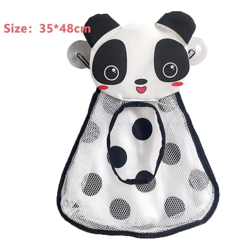Сумка для игрушек ASHAIE сетчатая Черный, Panda
