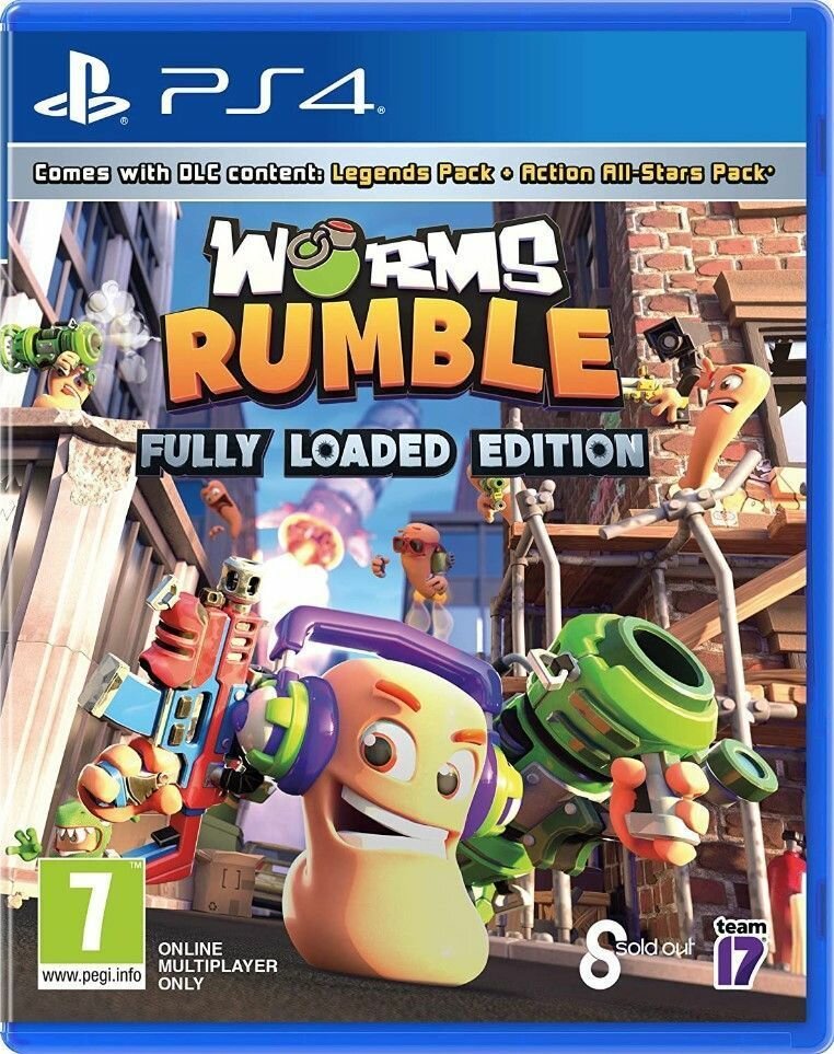 Игра Worms Rumble - Fully Loaded Edition для PS4, русские субтитры