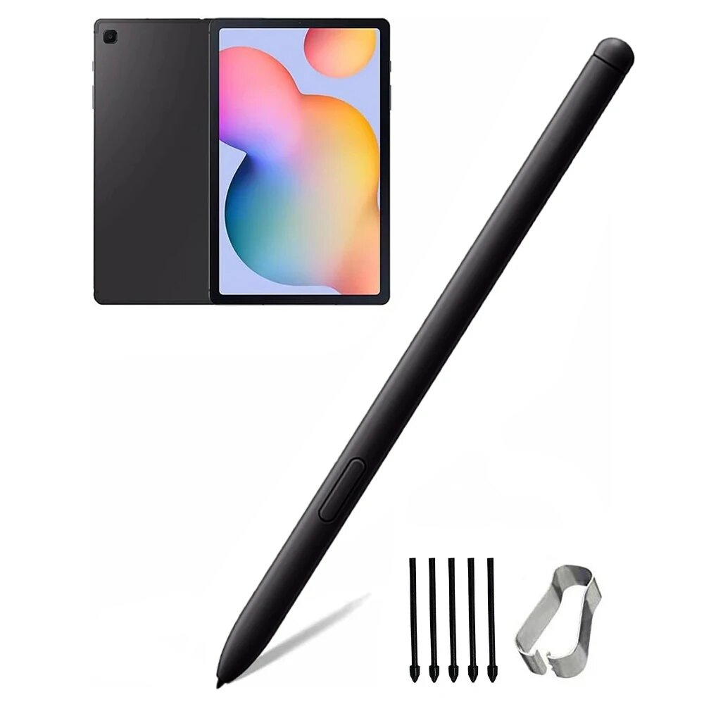 Замена стилуса Tab S6 Lite для Samsung Galaxy Tab S6 Lite Stylus Touch S Pen без Bluetooth + наконечники/наконечники — фото 1