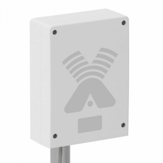 Антенна антэкс Petra-9 MIMO 2x2 BOX 1700-2700 МГц (TS-9) - панельная с гермобоксом для 3G/4G модема