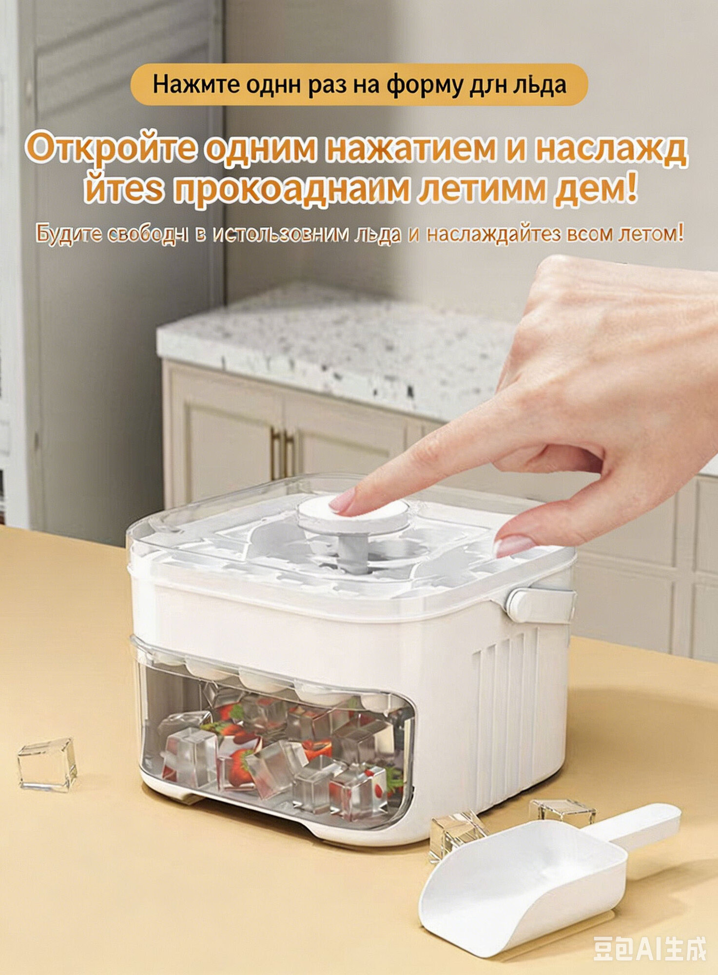 Форма для льда, конфет — фото 1