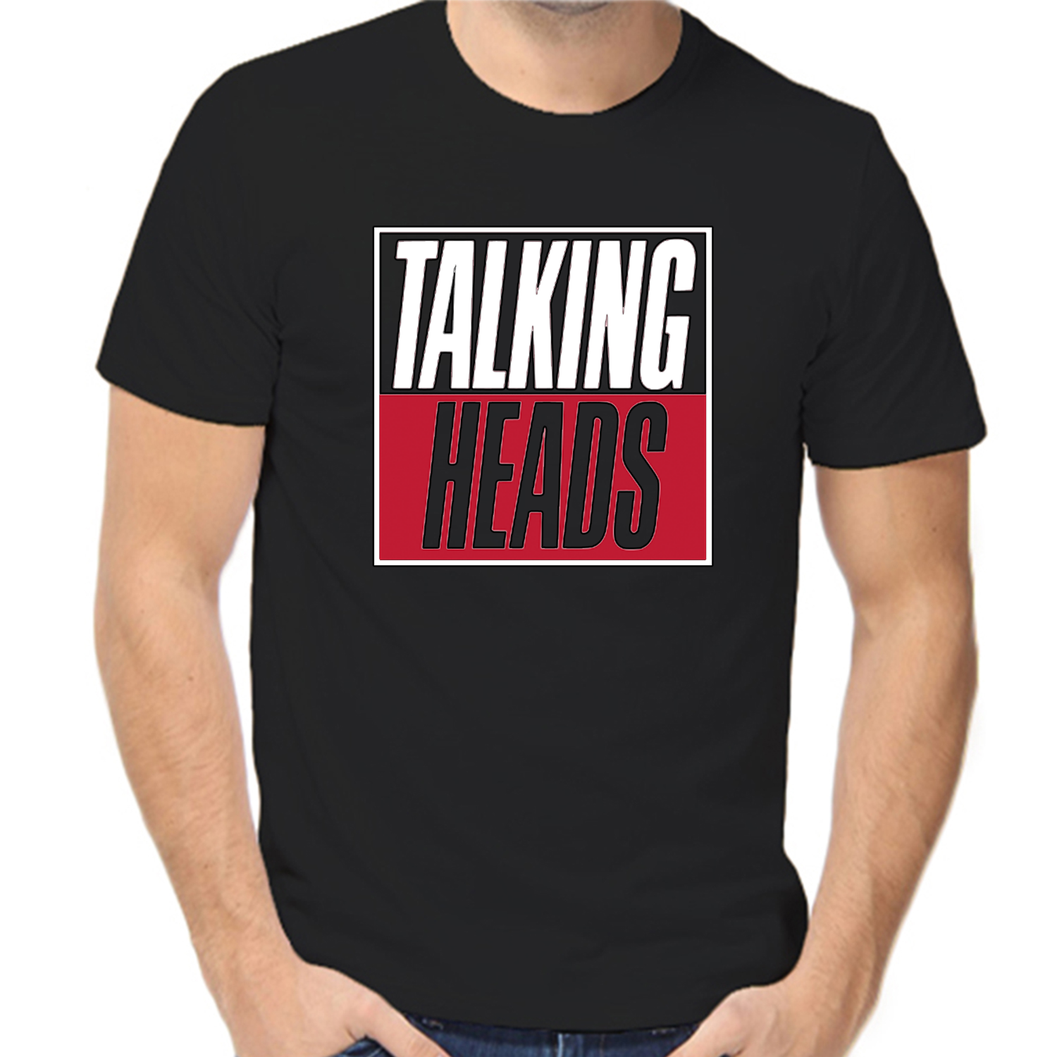 Футболка Talking Heads, размер (48)M, черный