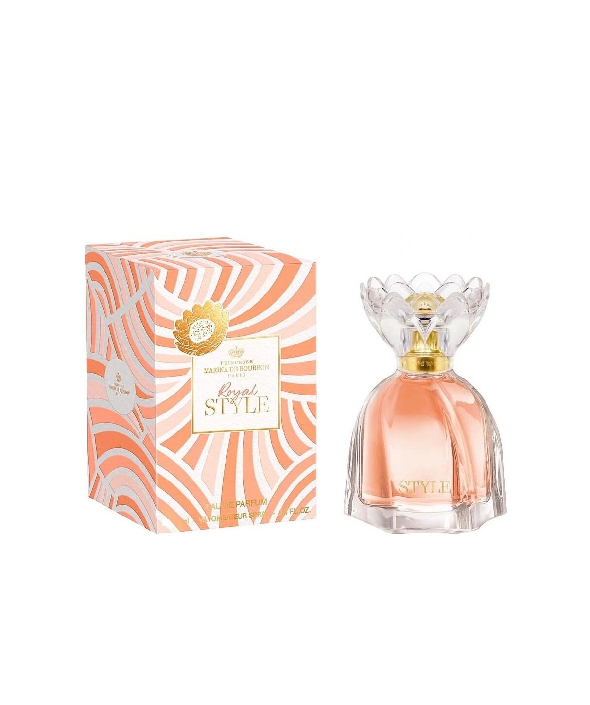 Princesse Marina De Bourbon Royal Style 30 мл парфюмерная вода женская, цветочные, фруктовые