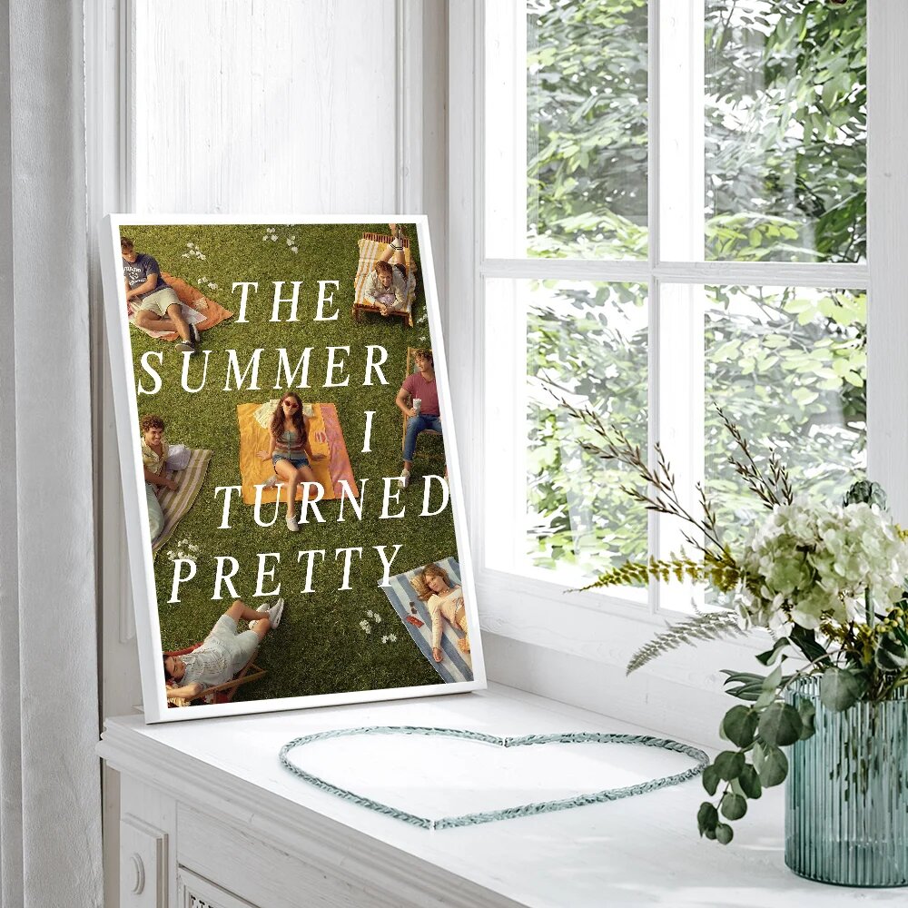 Hot TV The Summer I Turned Pretty Whitepaper Poster HD Quality Poster Wall Art Painting Study Room Wall Decor