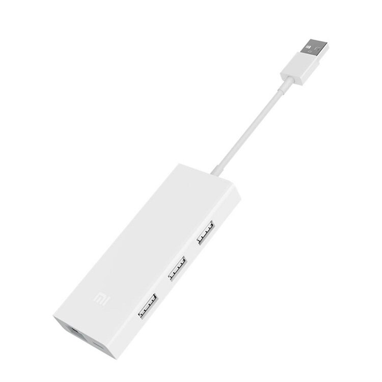 Многофункциональный адаптер для порта USB3.0 - Gigabit Ethernet Xiaomi JGQ4004TY Белый