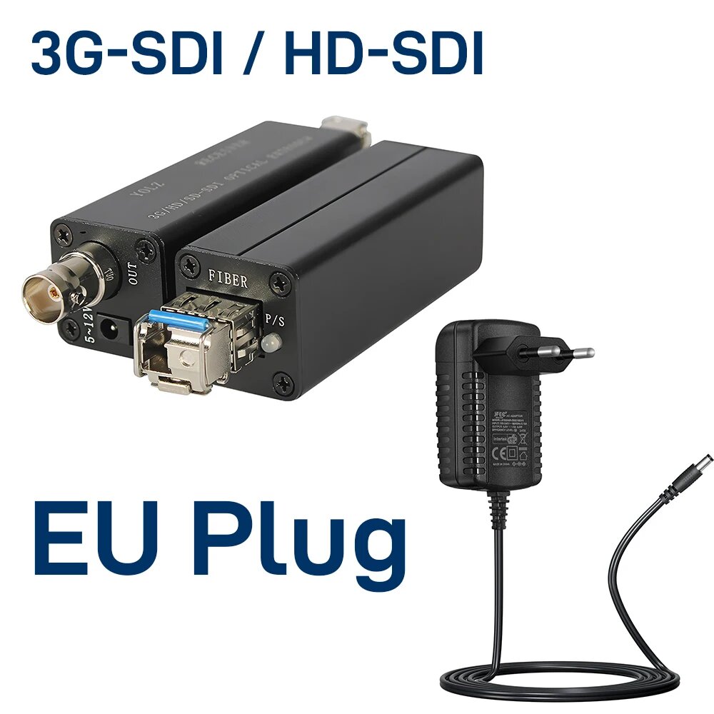 Meeter FQ-SGV300-TR 3G/HD-SDI оптоволоконный удлинитель, EU PLUG
