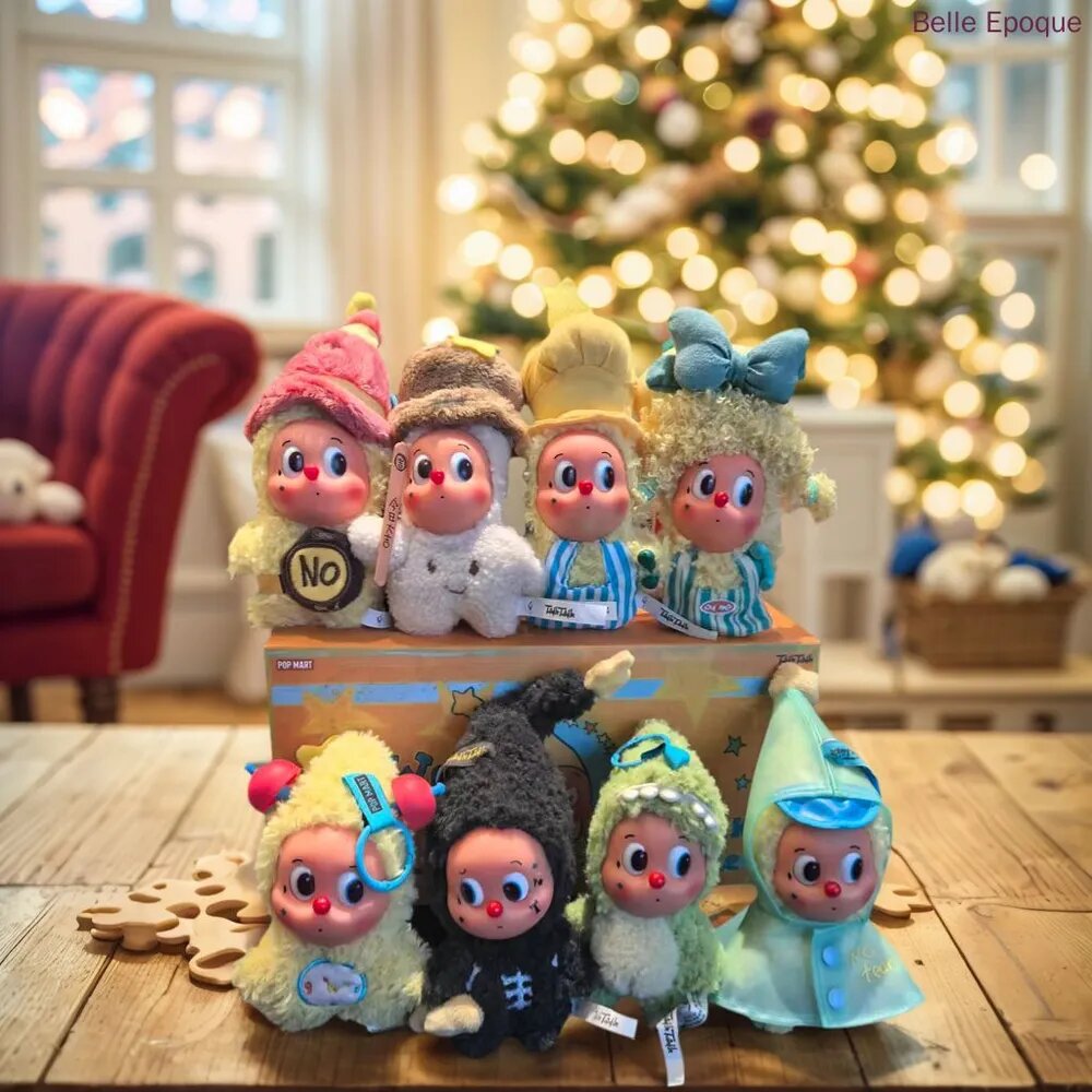 Коллекционная фигурка POP MART Twinkle Twinkle Sweet Dreams Forecast Series-Plush Pendant Blind Box Стили могут быть заданы, Праздничные подарки маленькие подарки