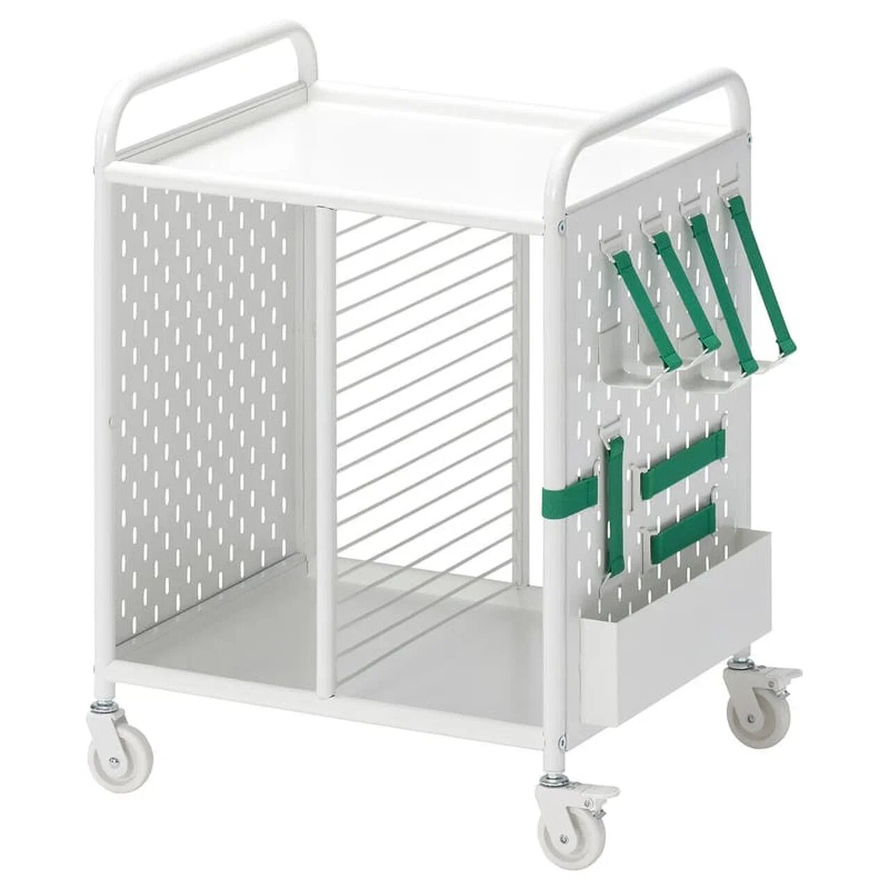 Приставной столик ikea br nnboll, белый, 56x62 см 605.862.58
