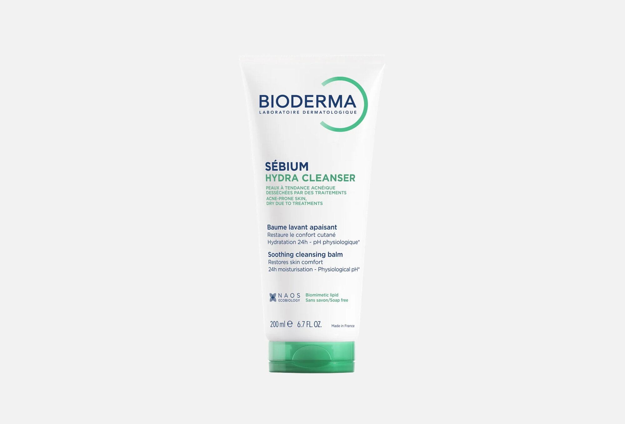 Bioderma Sebium hydra-cleanser Успокаивающий очищающий бальзам для лица 200мл