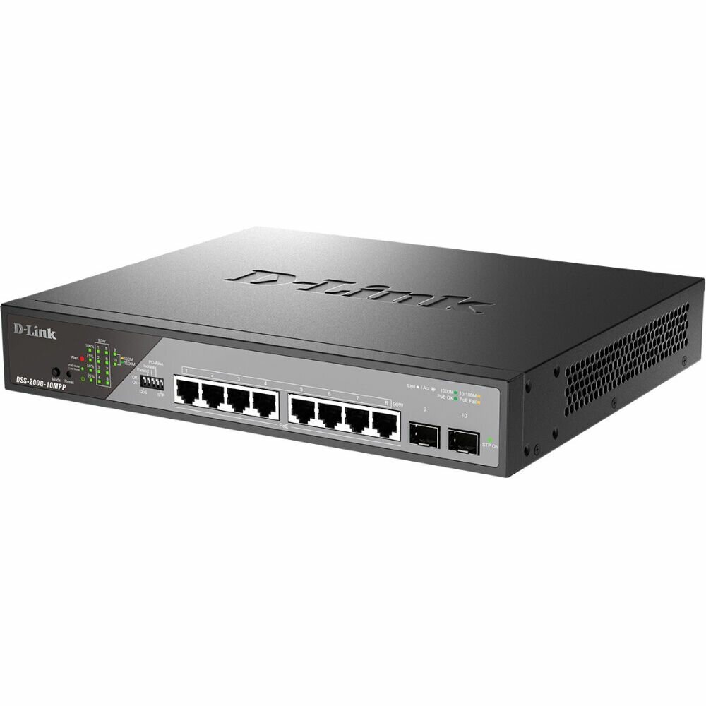 Коммутатор D-Link DSS-200G-10MPP/A1A — фото 1