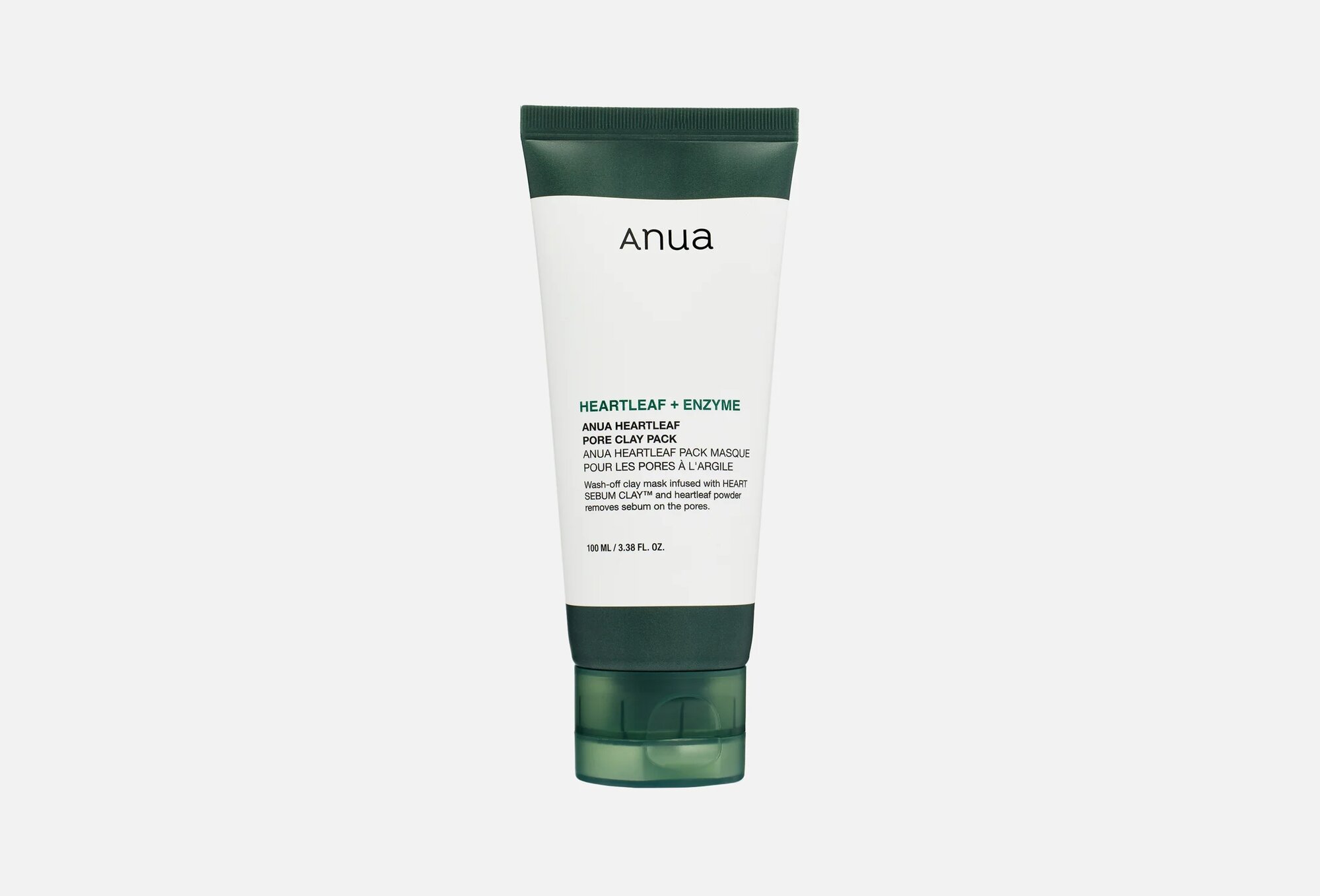ANUA HEARTLEAF PORE CLAY Очищающая глиняная маска для лица 100мл
