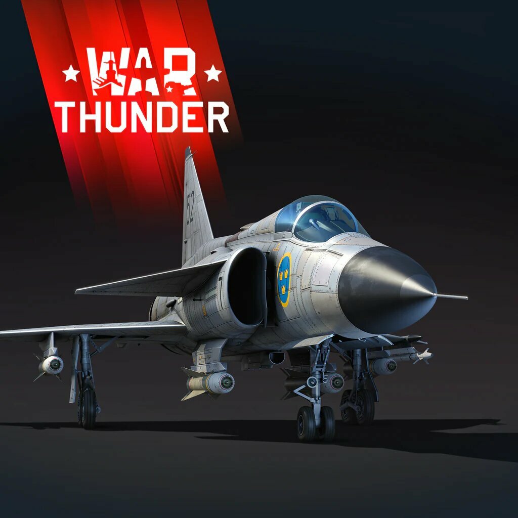 Дополнение War Thunder - AJS37 (Early) Pack, цифровое издание PlayStation 4, регион Индия / код пополнения баланса