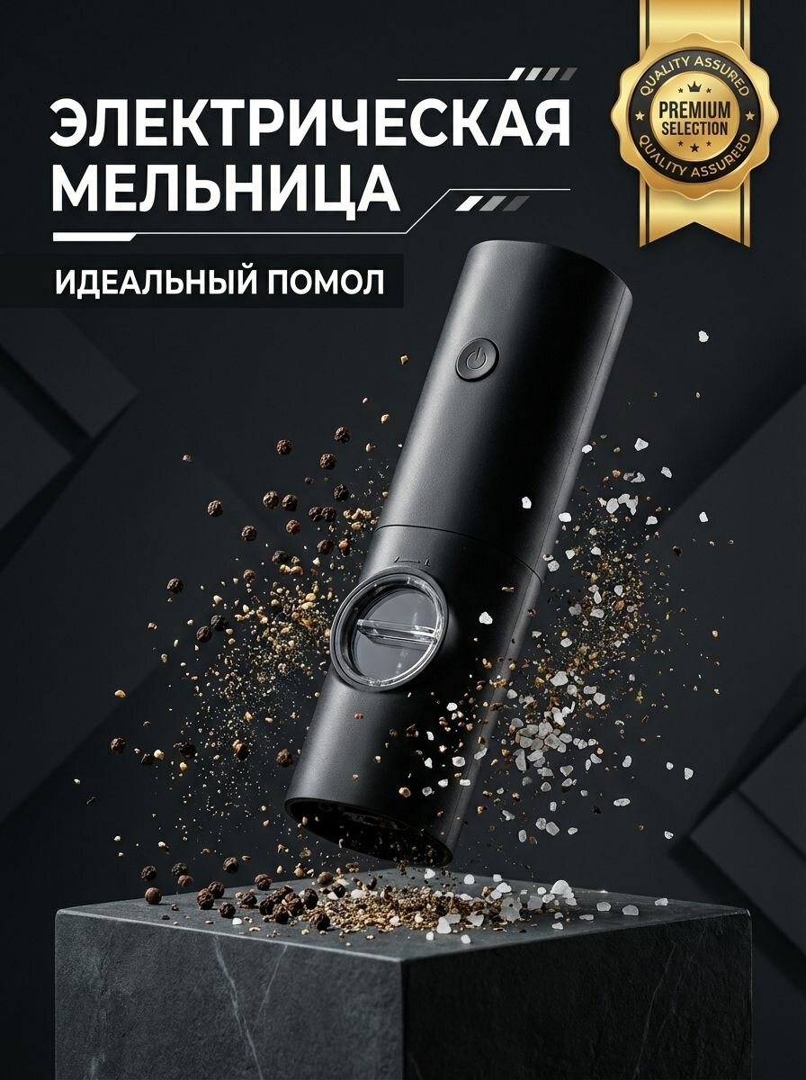 Мельница для перца электрическая