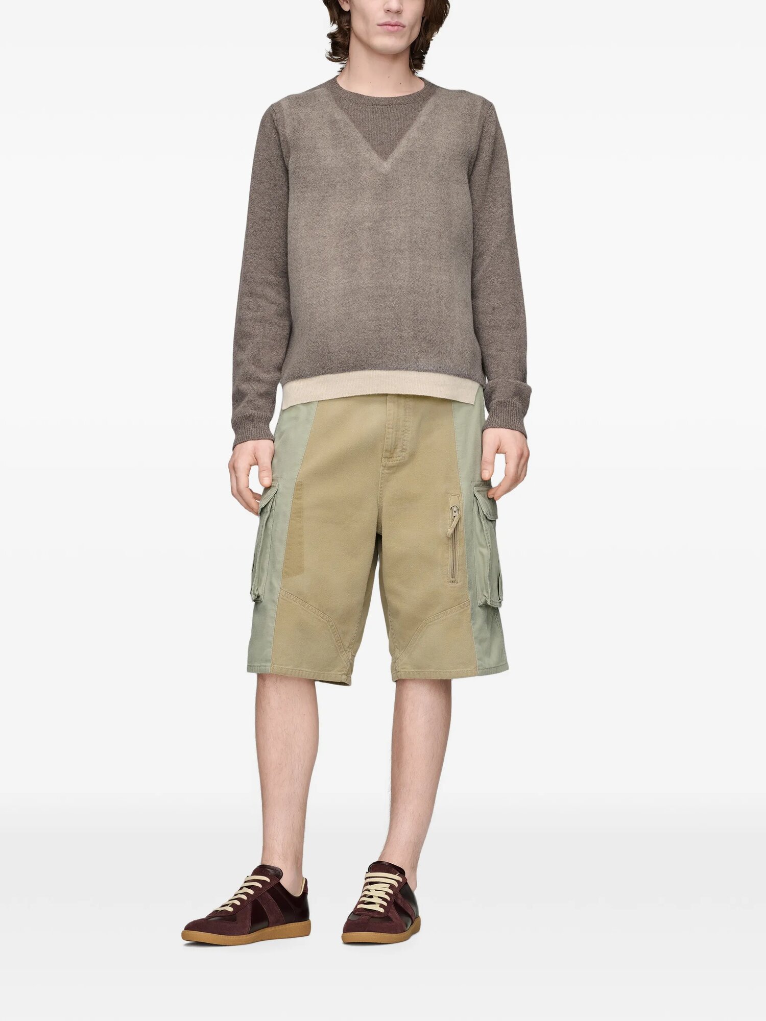 Шорты Maison Margiela Cotton cargo shorts, размер 46 — фото 1