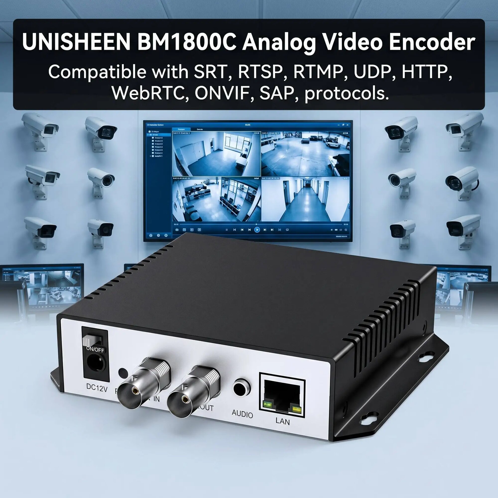 UNISHEEN BM1800C Аналоговый видеокодер