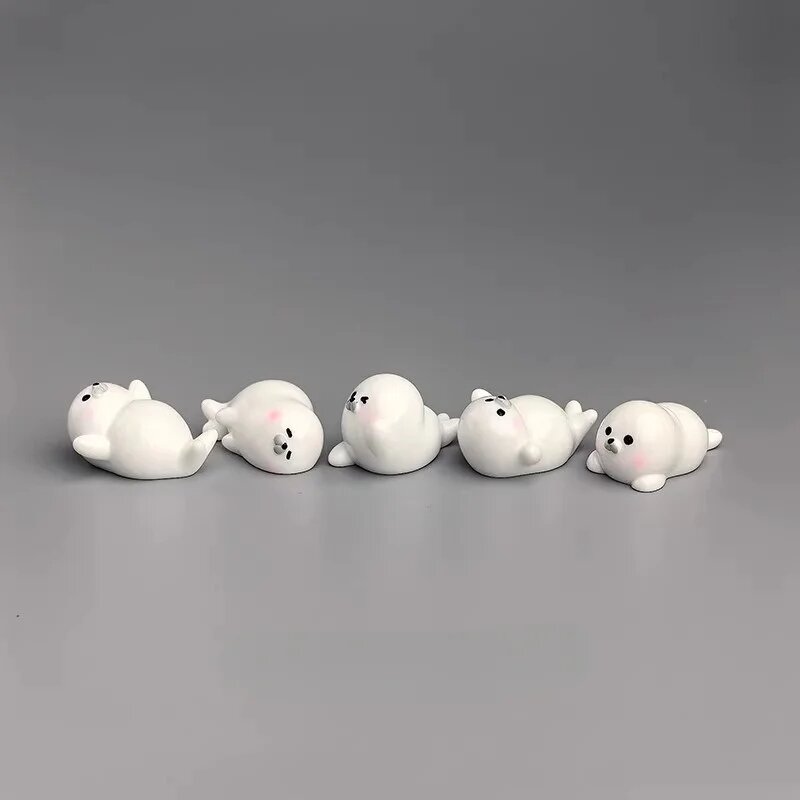 Миниатюрные фигурки животных из резины