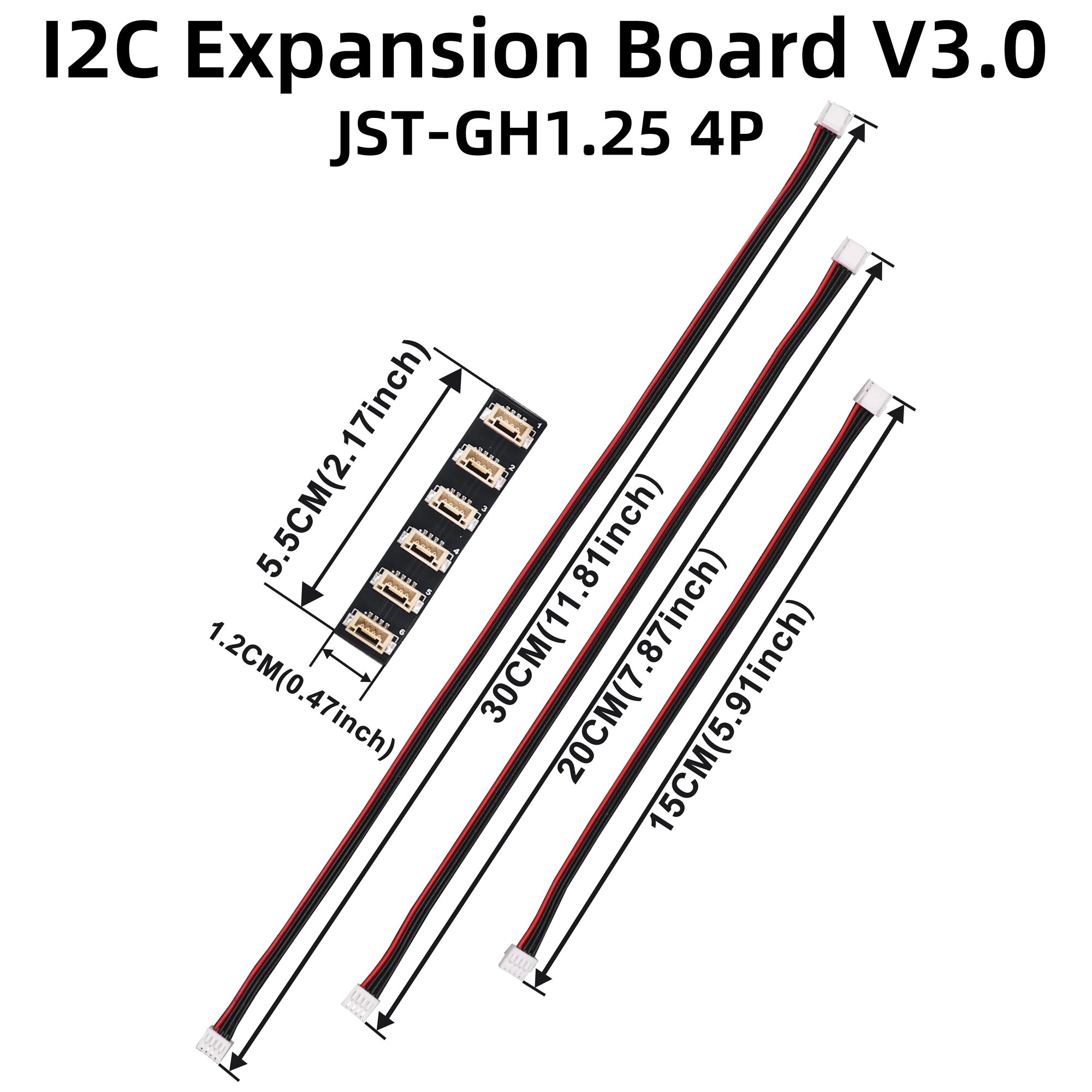 Набор платы расширения I2C Rctosky V2.0 и V3.0 I2C Exp Board V3.0