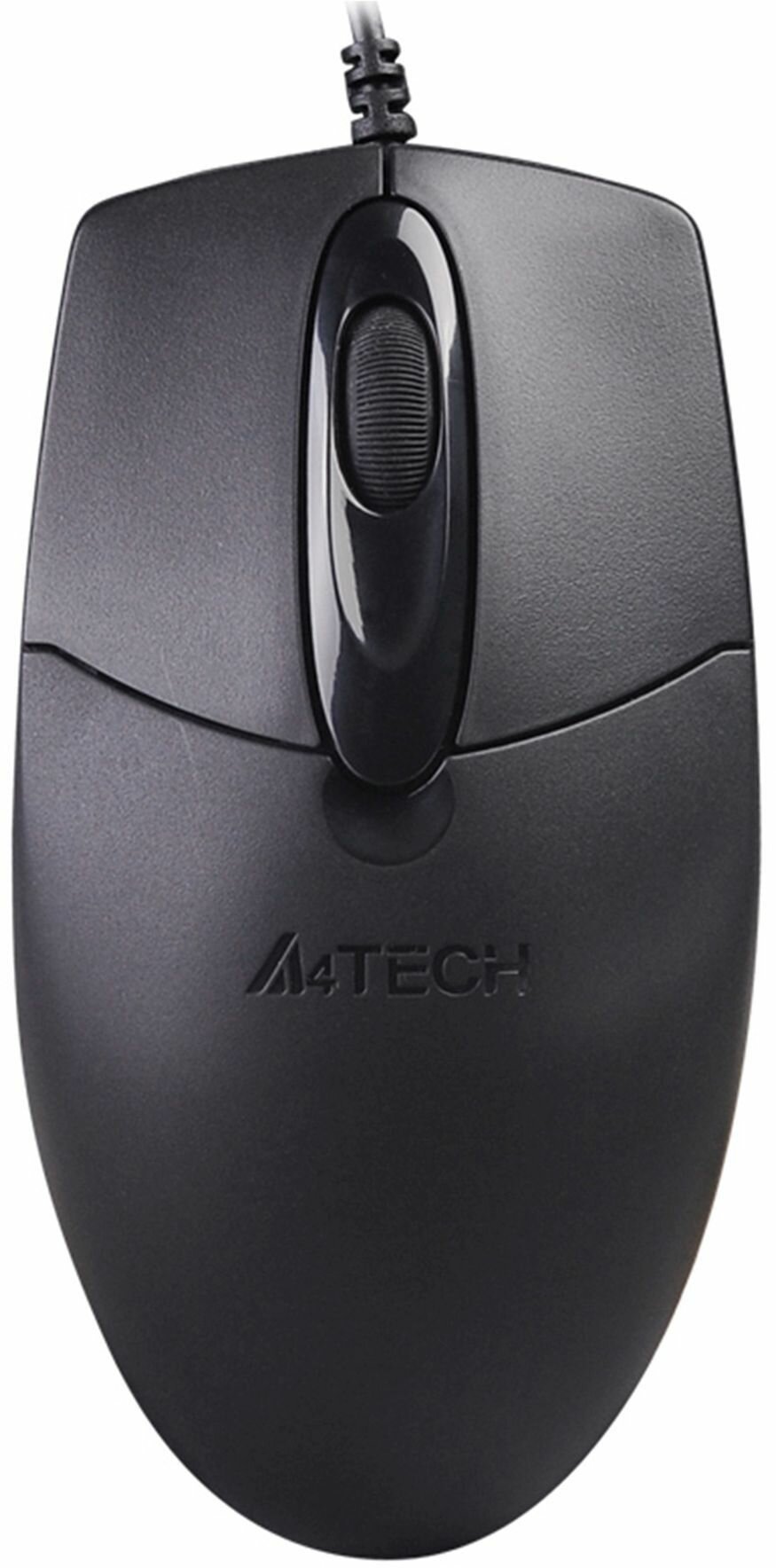 Мышь проводная A4Tech OP-720S черный, 1200 dpi, USB, кнопки - 3