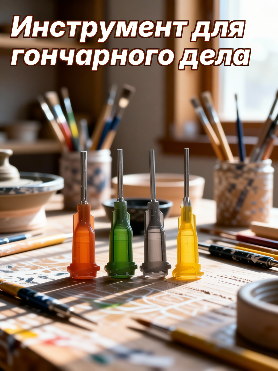 Набор Из 1 Шт Изделий С Тонким Наконечником Для Глины И Керамики 10X3 5Cm