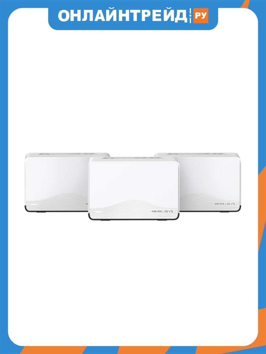 Wi-Fi Mesh Система Mercusys Halo H27BE(3-Pack)