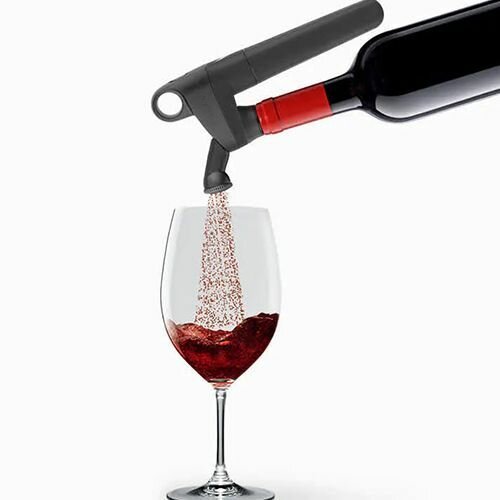 Аэратор Coravin Pivot, для системы сохранения вина, пластик, сталь, черный — фото 1