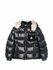 Куртка Moncler Yule hooded quilted jacket, размер 14 лет, Синий принт